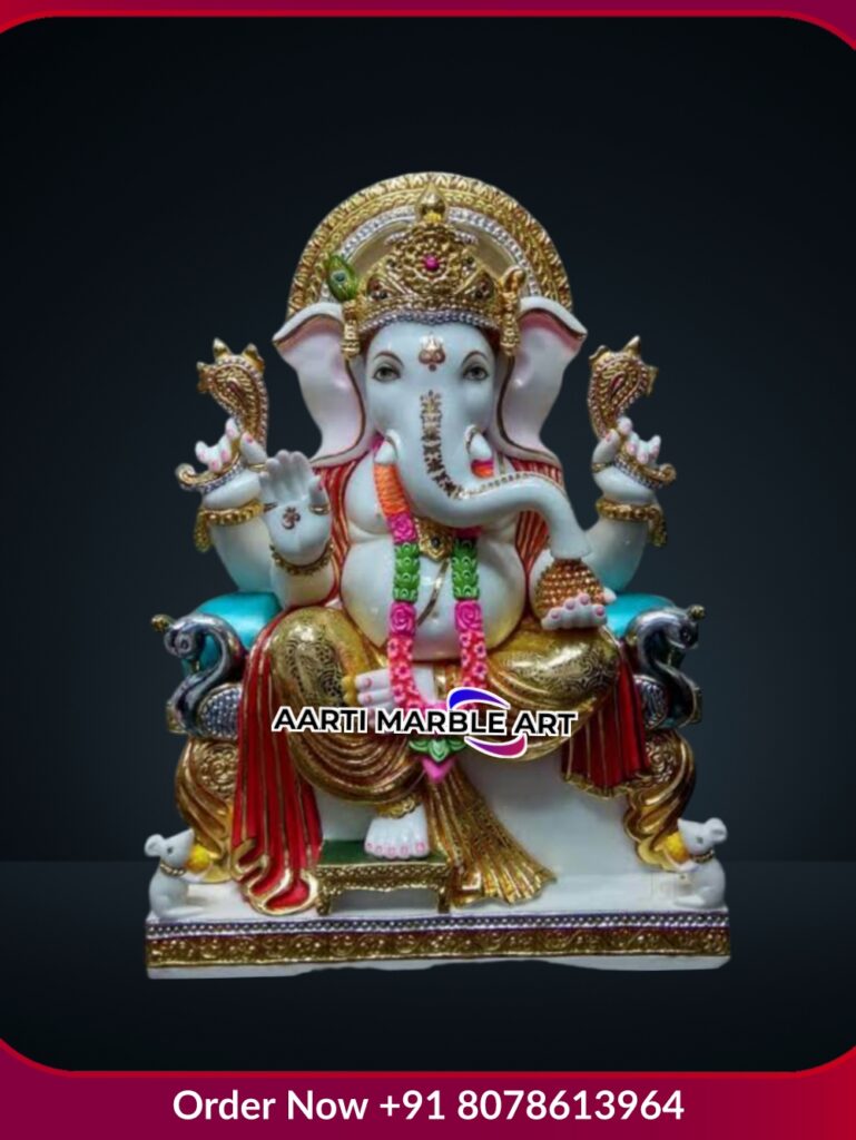 Ganesh Marble Murti Archives - Aarti Marble Art