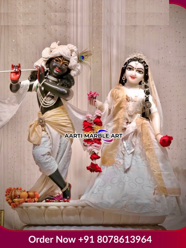 Iskcon Radha Krishna Murti Archives - Aarti Marble Art